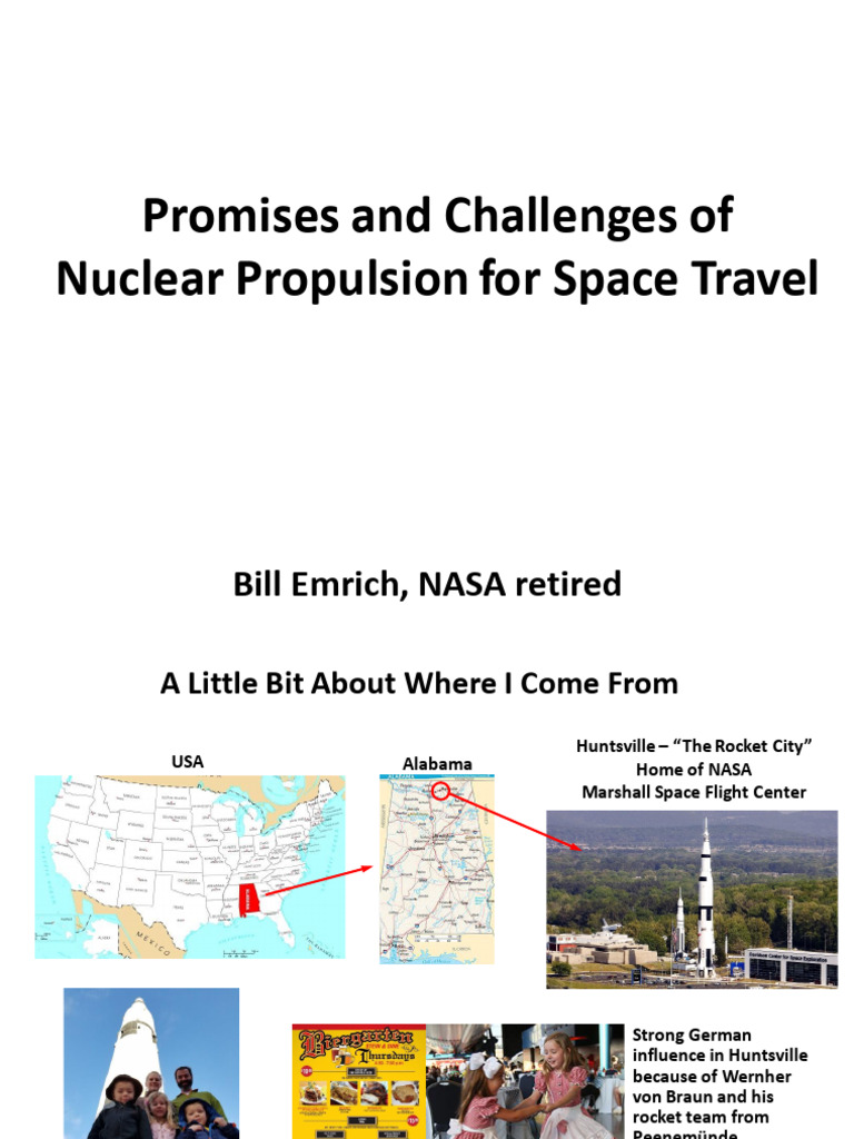 Challenges of Nuclear Propulsion For Space Travel | PDF