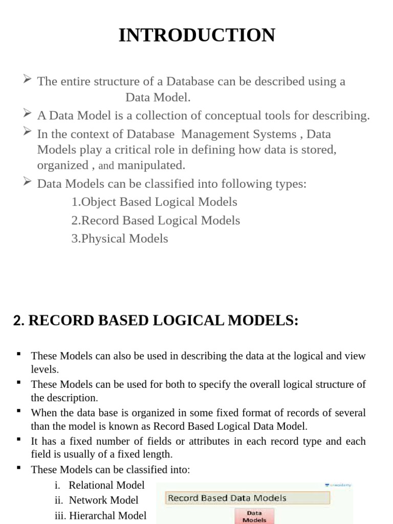 Introduction Dbms | PDF