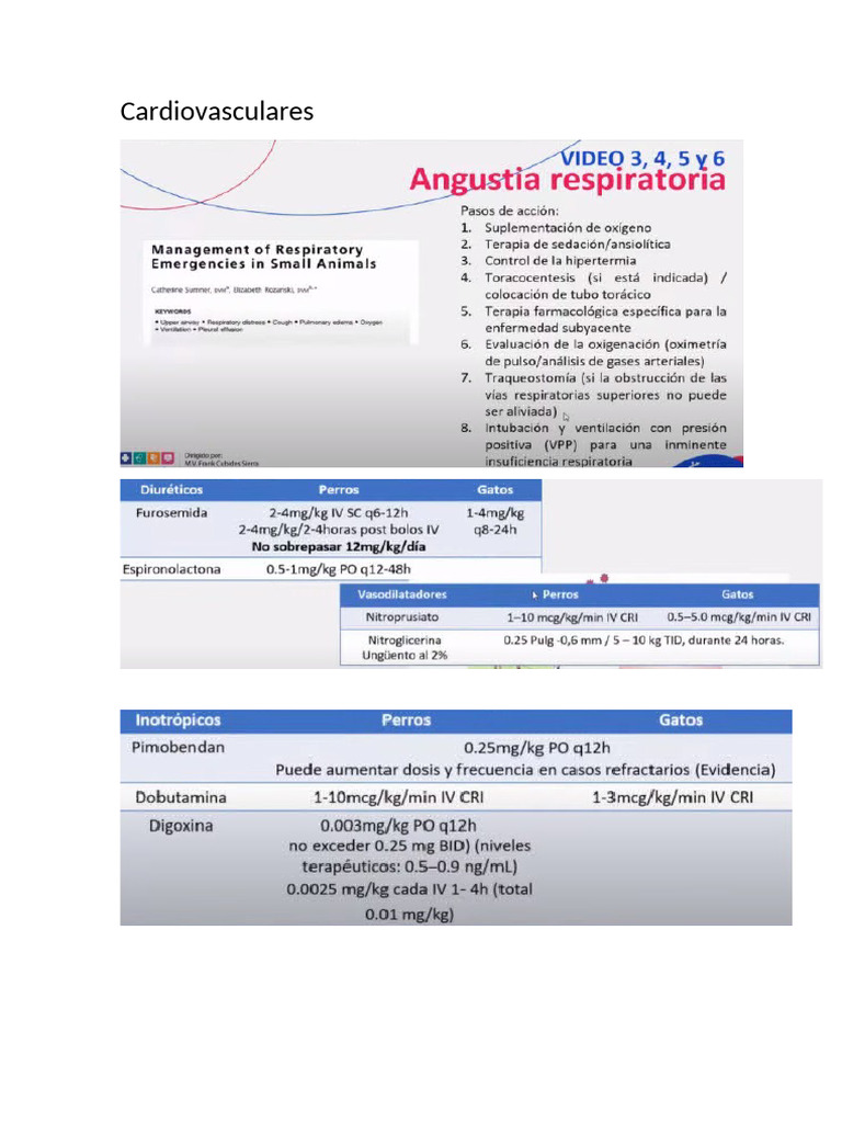 Cardiovasculares | PDF