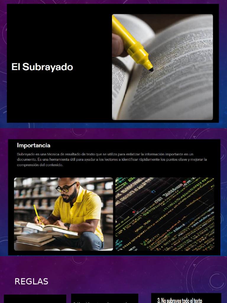 El Subrayado | PDF