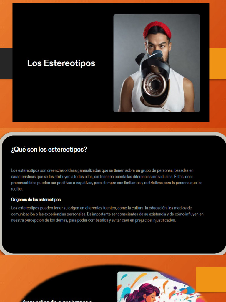 Los Estereotipos | PDF