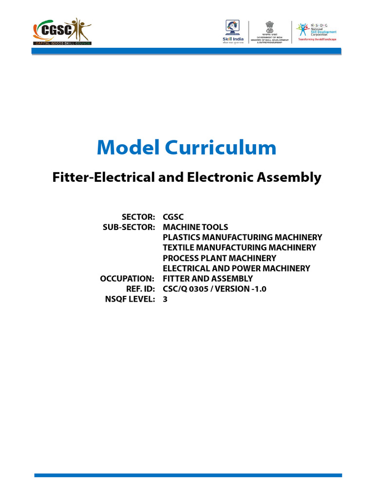 MC - CSC Q0305 - Fitter Electrical and Electronic Assembly - 1 | PDF