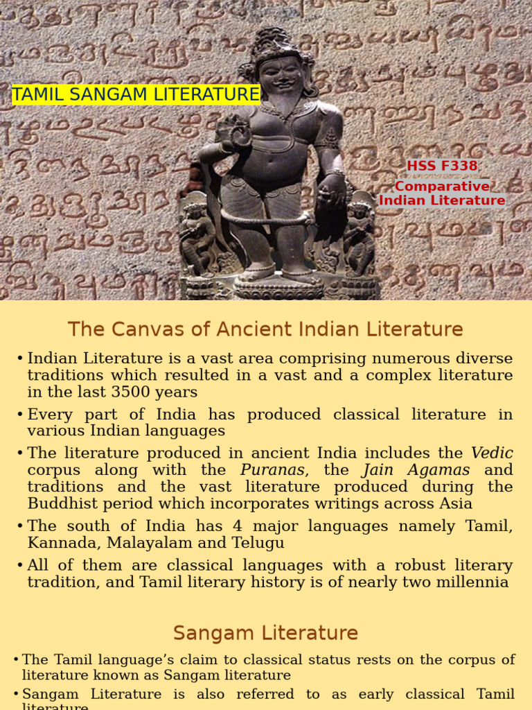 Tamil Sangam Literature | PDF