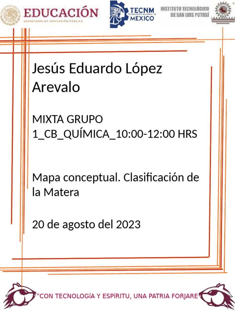 Clasificacion de La Materia | PDF | Mezcla | Química