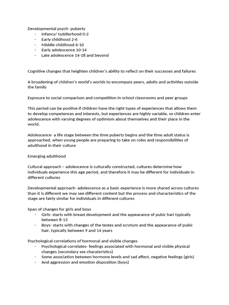 Developmental Psych 1 | PDF