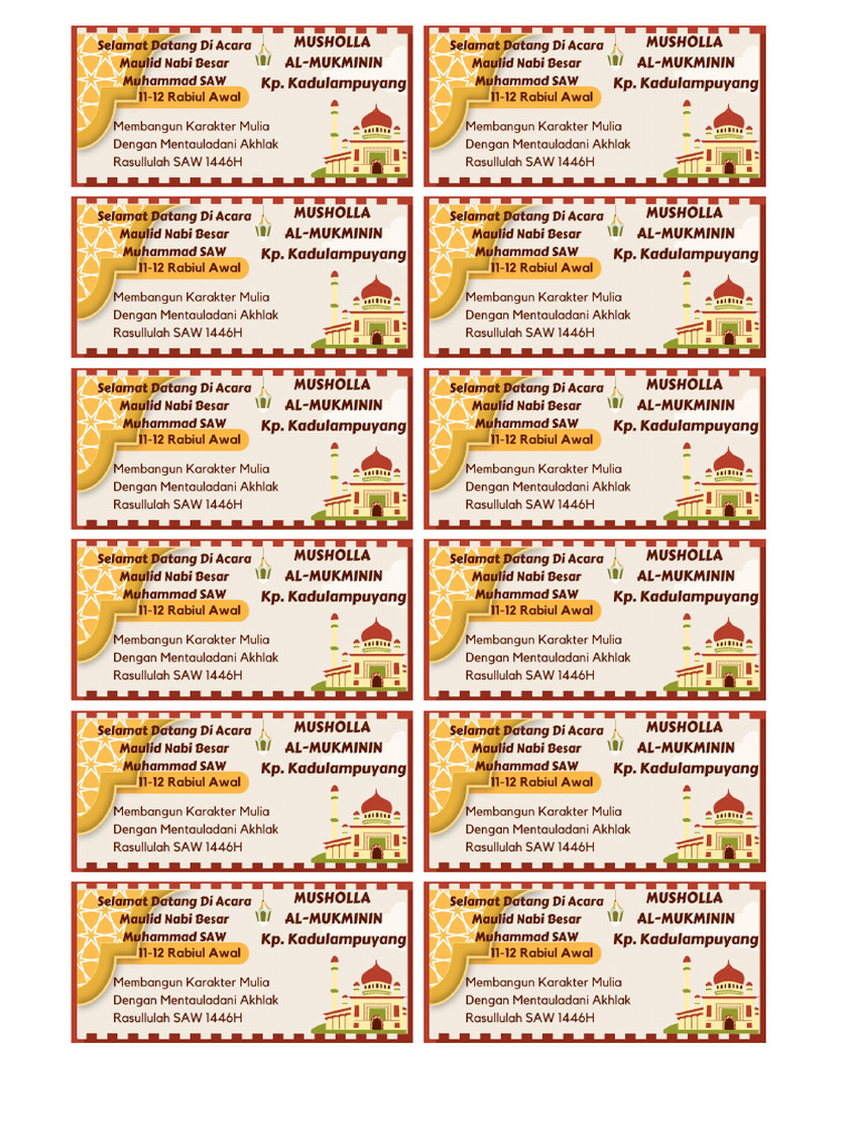 Kupon Muludan | PDF