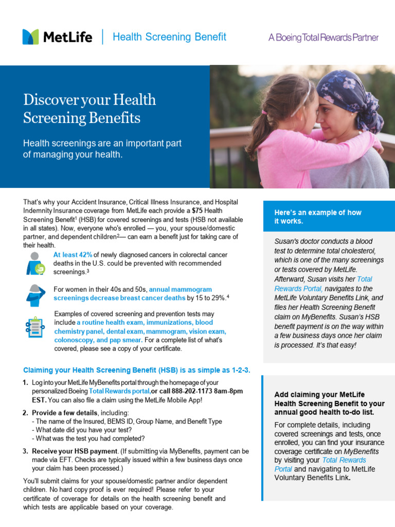 HealthScreeningBenefit 05162024 | PDF