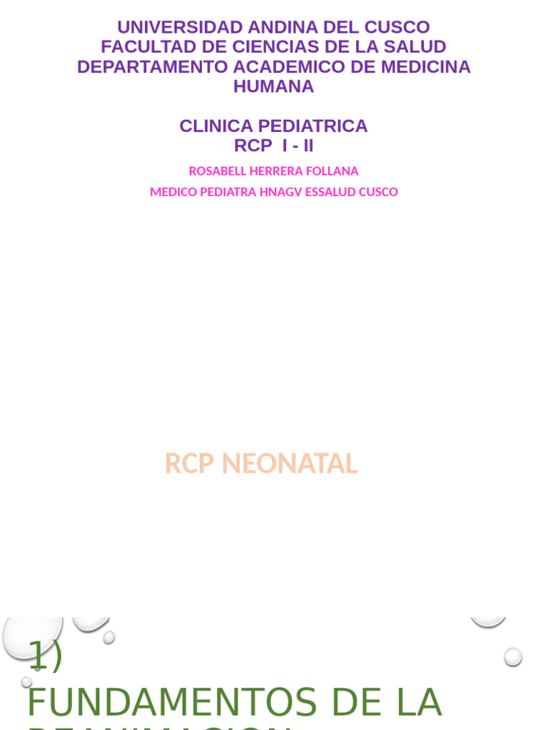 RCP I - Ii | PDF