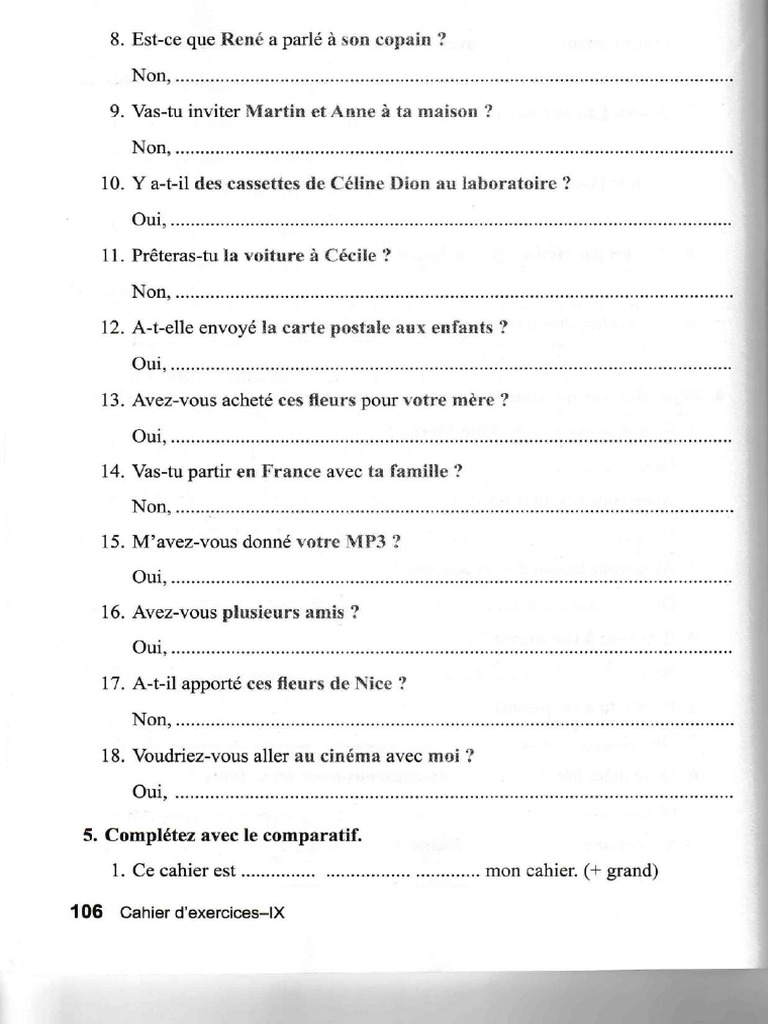 106 - SetB WritingIX Entre Jeune Cahier | PDF