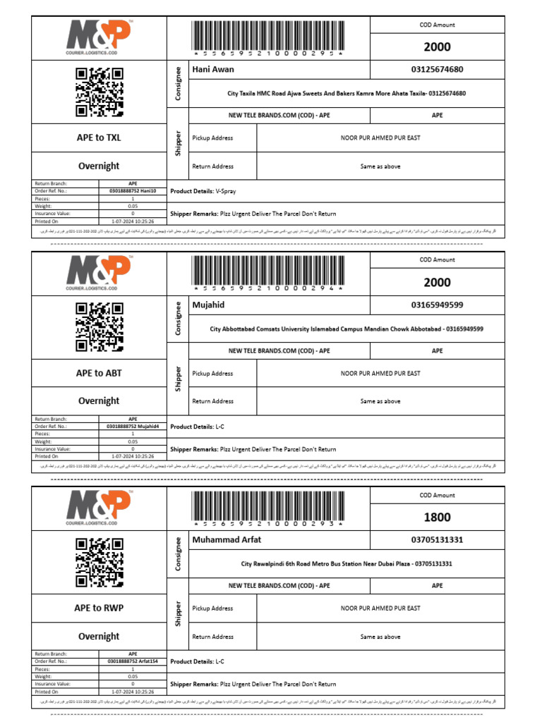 GenerateLabels PDF MNP | PDF