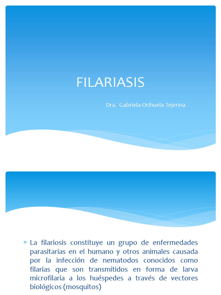 FILARIASIS | PDF