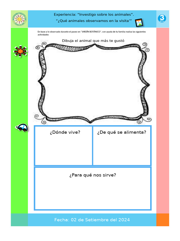 S24°-02-09-2024-Recurso-Ficha de investigación sobre animales | PDF