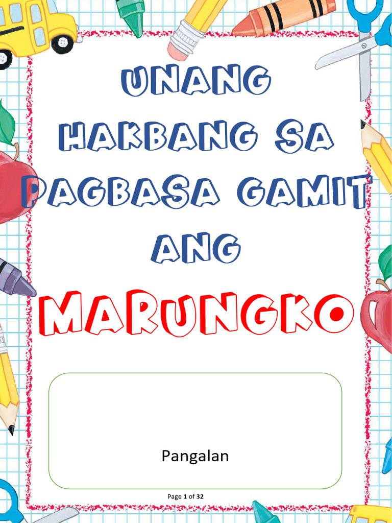 MARUNGKO APPROACH MY OWN Template | PDF | Learning | Written Communication