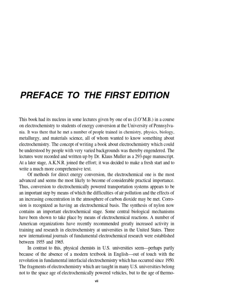 Preface To The First Edition: Nia. It Was There That He Met A Number of ...
