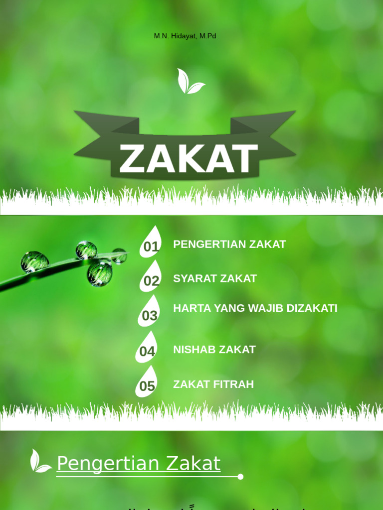 Materi Fiqih Zakat | PDF