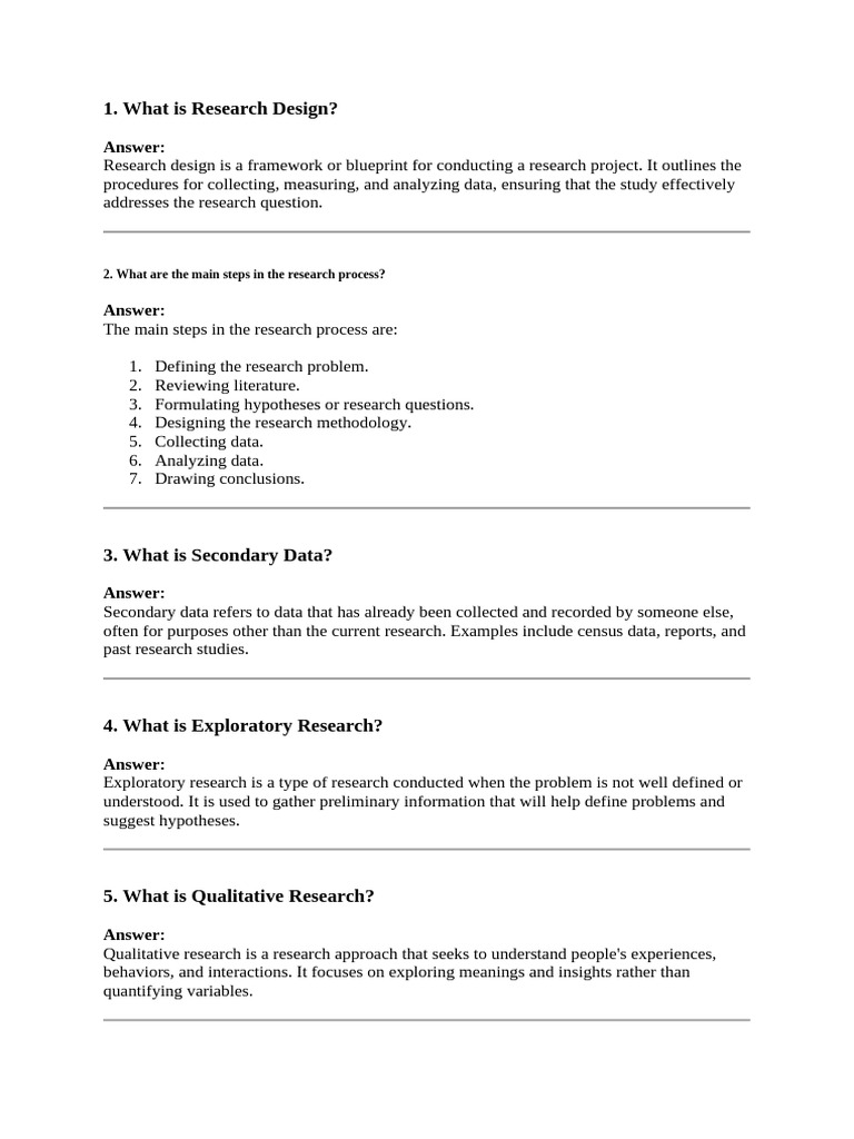 RM Unit1,2 | PDF