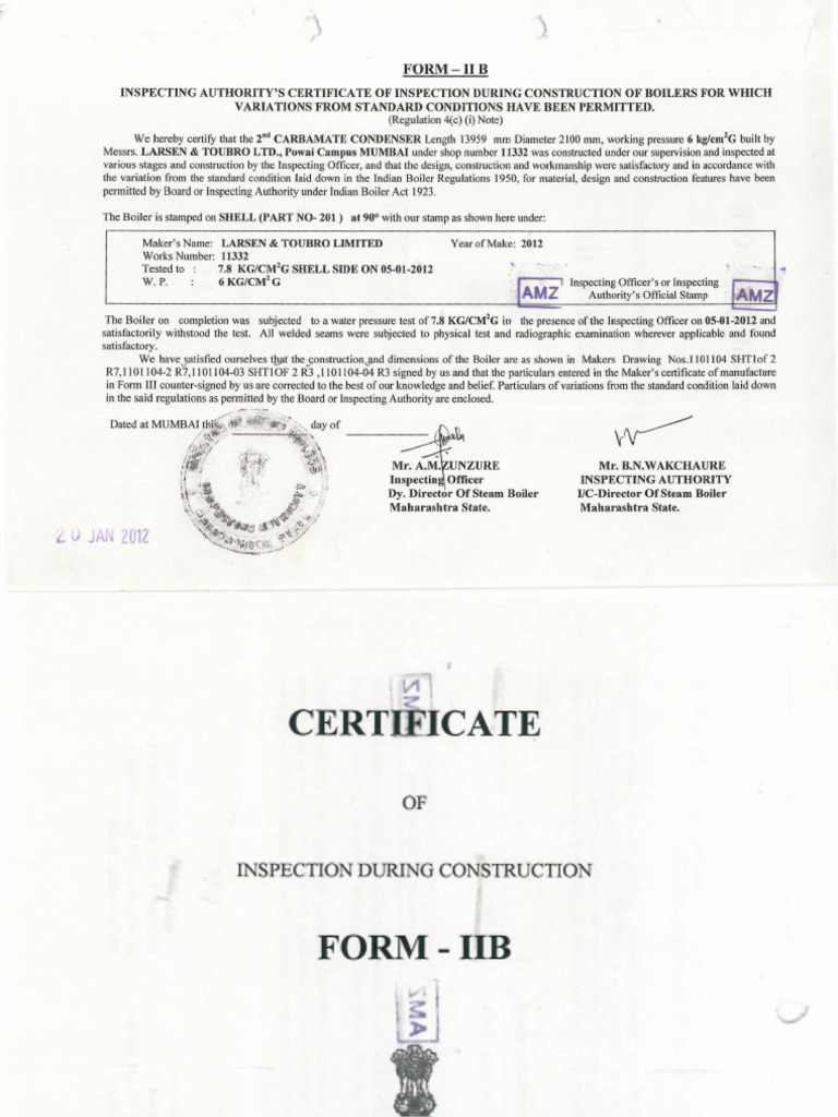 Form-Iib: V NS Been | PDF