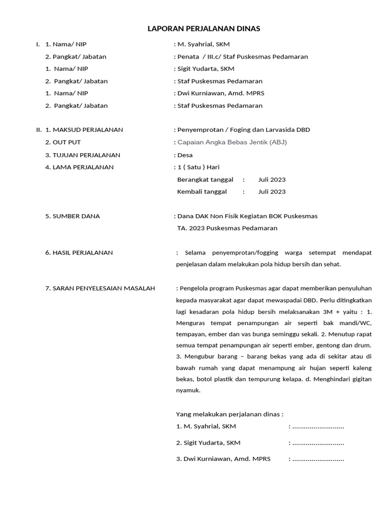 LPD Bok Fogging | PDF