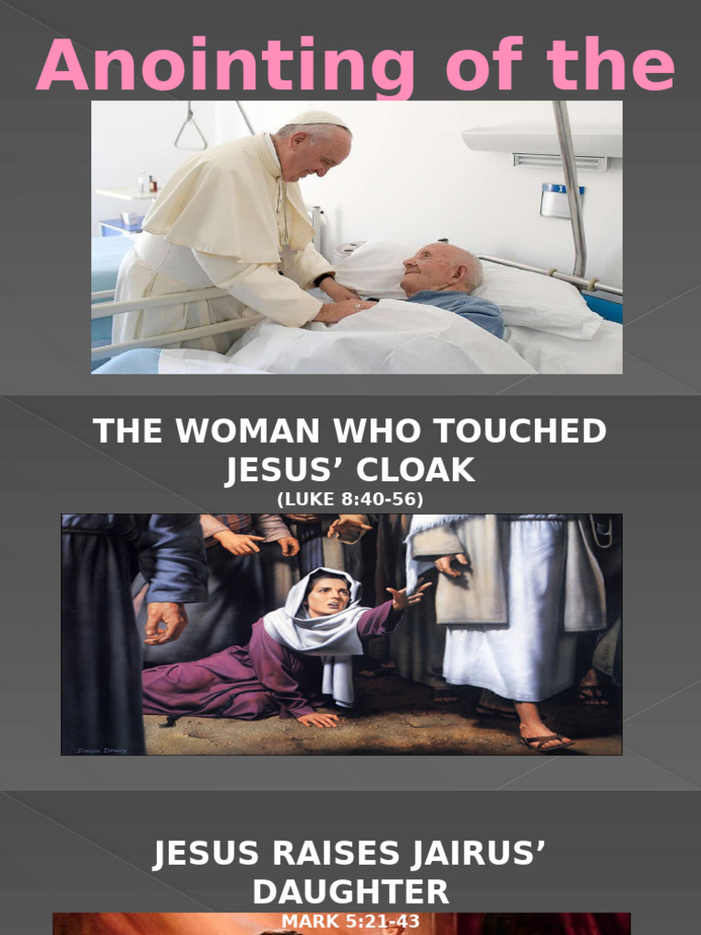 Anointing of The Sick (3 Meetings) | PDF