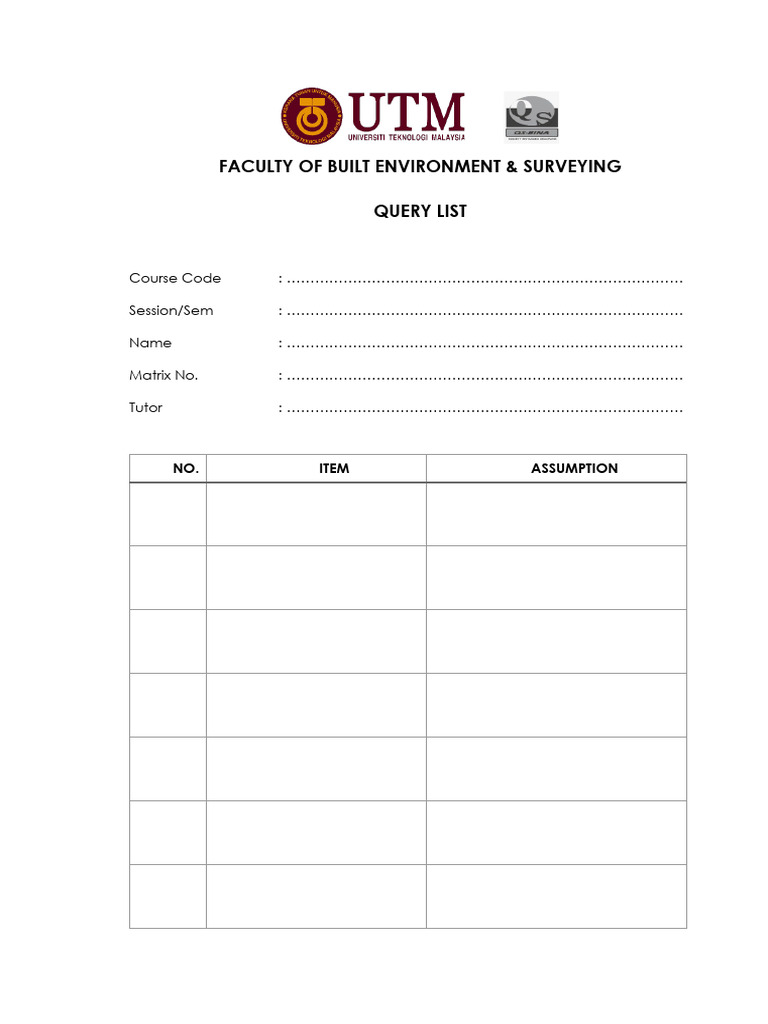 Query List Paper | PDF | Computers