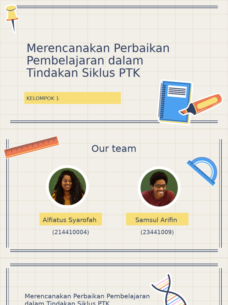 Ppt. Kelompok 1 PTK | PDF