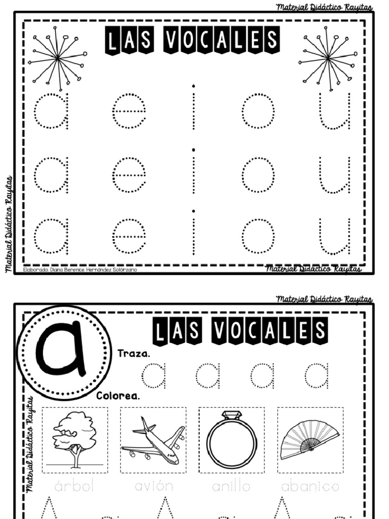 Cuadernillo Vocales Pdf Pdf