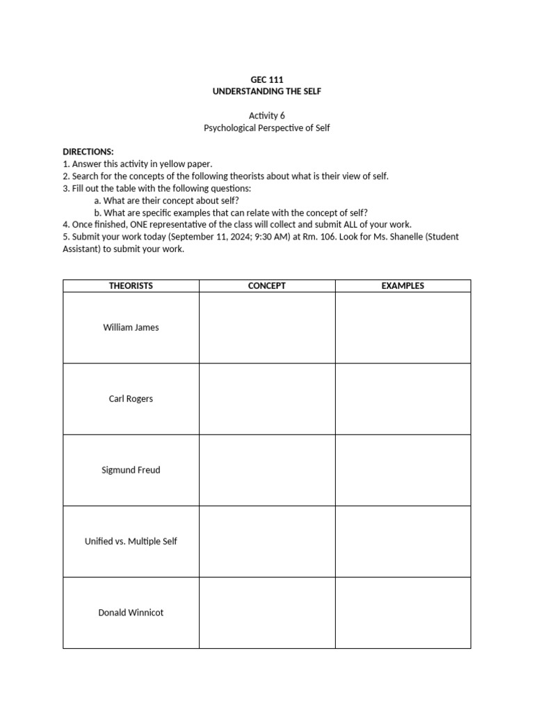Gec 111 Activity 6 | PDF