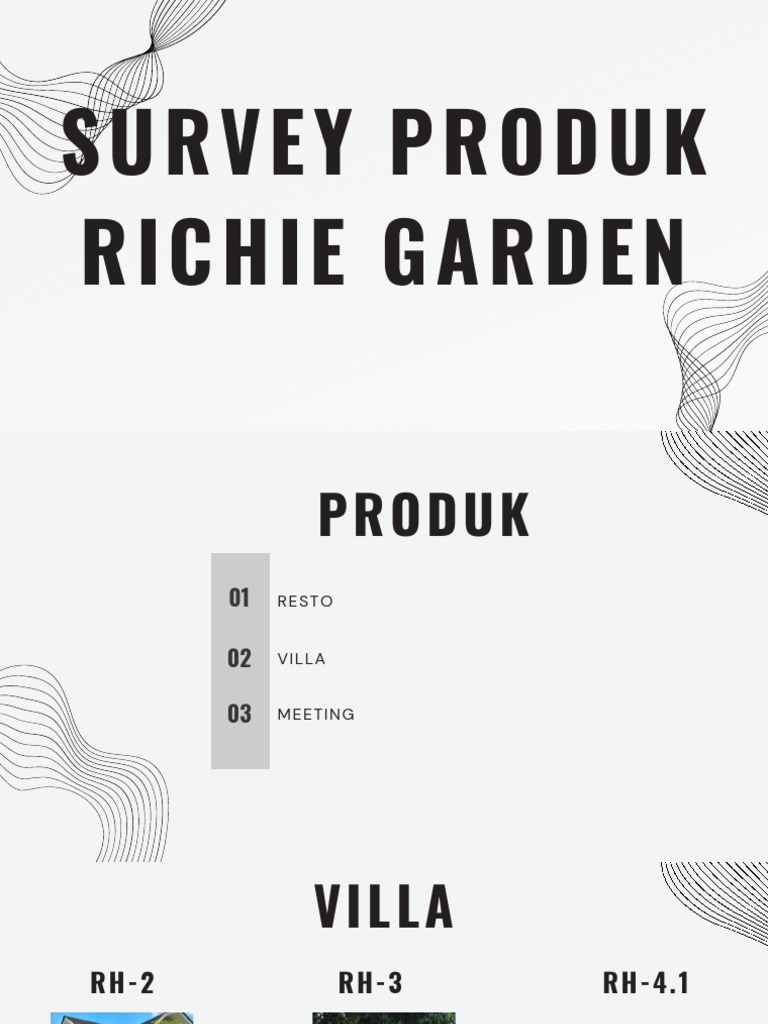 Survey Richie Garden | PDF