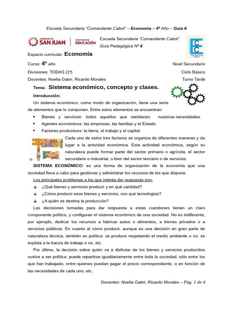 Sistema Economico para Guiar | PDF