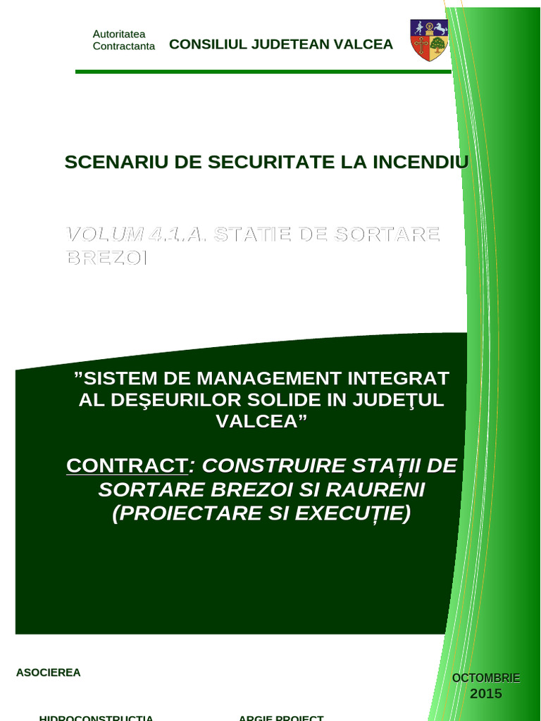 Scenariu Incendiu | PDF