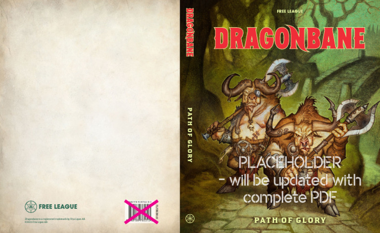 Dragonbane Path of Glory Placeholder | PDF