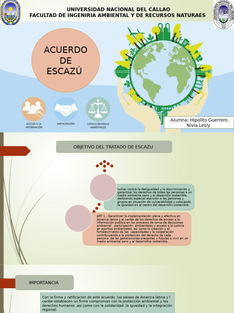 Acuerdo de Escazu | PDF
