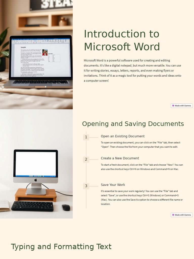 Introduction To Microsoft Word | PDF