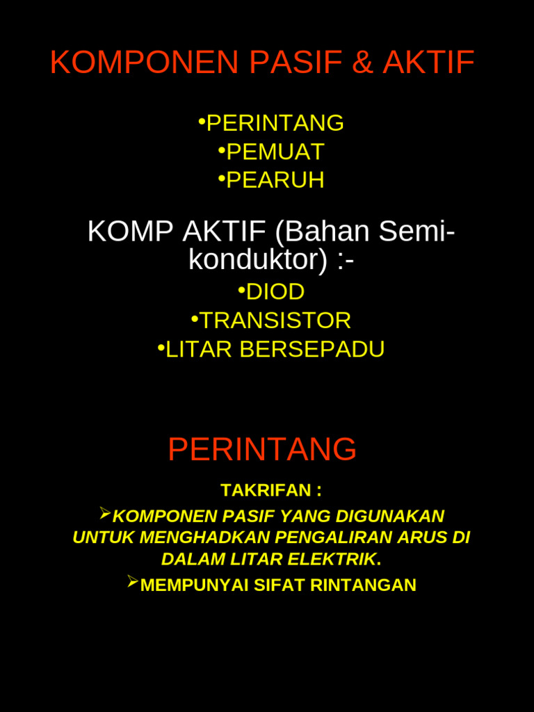 Komponen Pasif | PDF