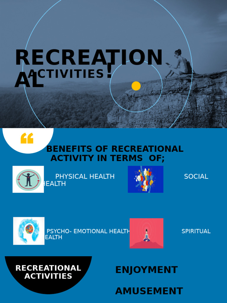 RECREATIONAL ACTIVITIES | PDF