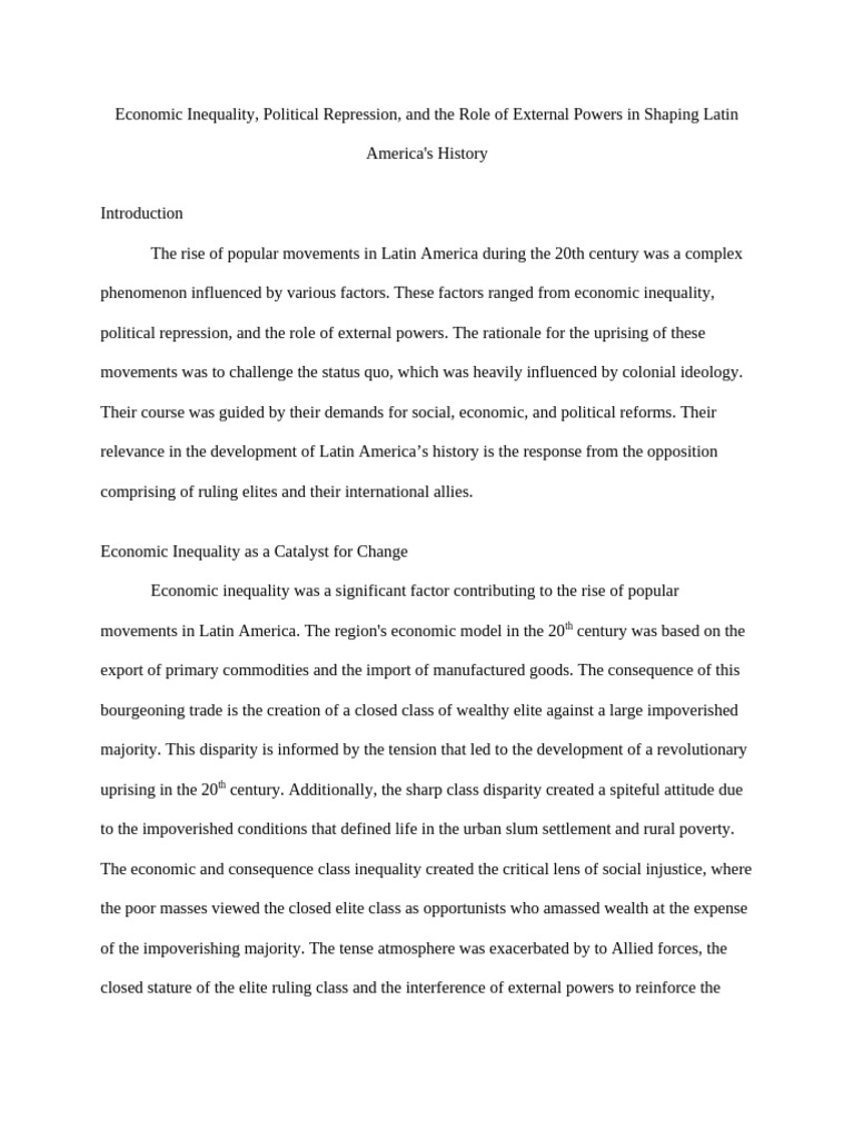 Latin America History | PDF