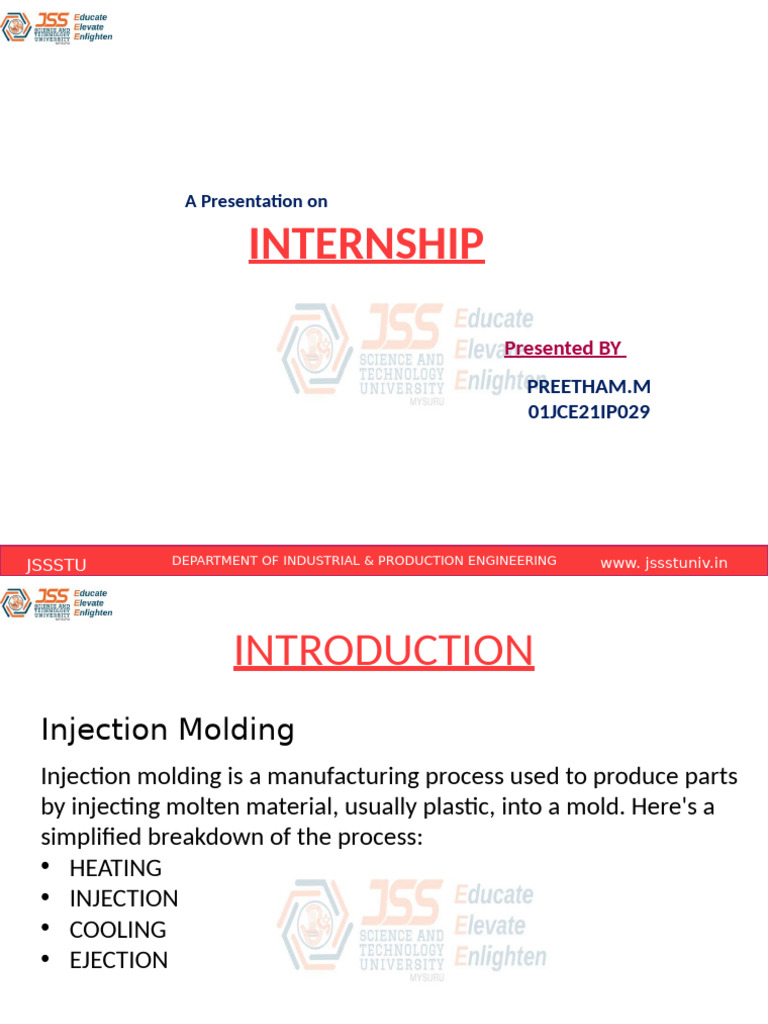 Internship Ppt | PDF