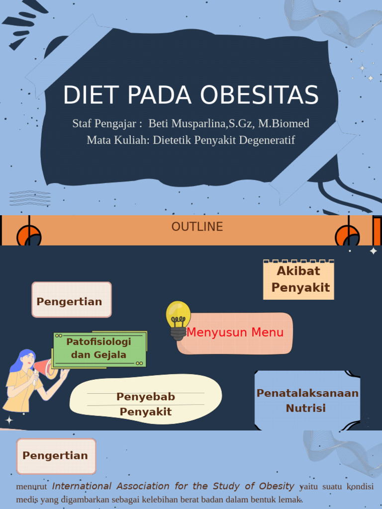Diet Pada Obesitas | PDF | Sains & Matematika