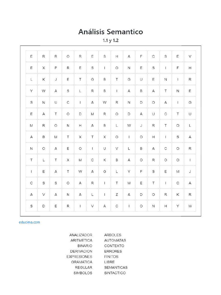 Análisis Semantico | PDF