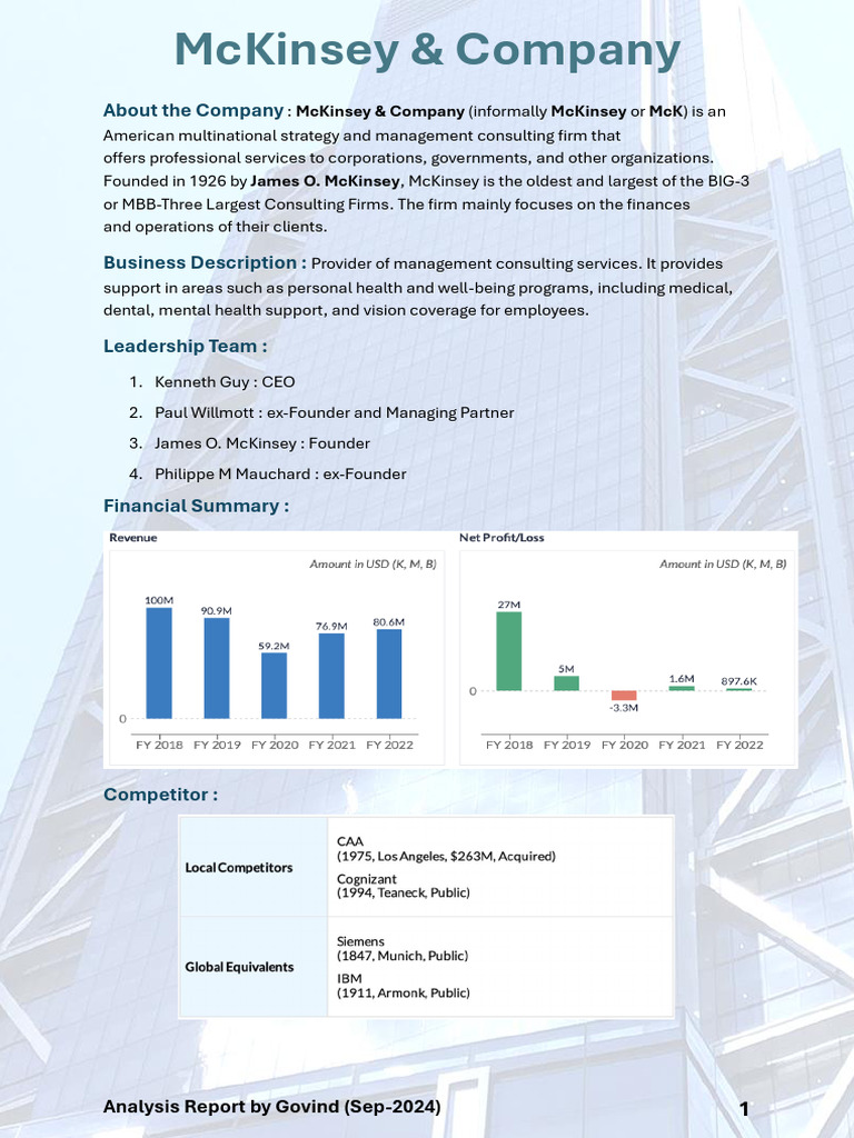 McKinsey & Company | PDF