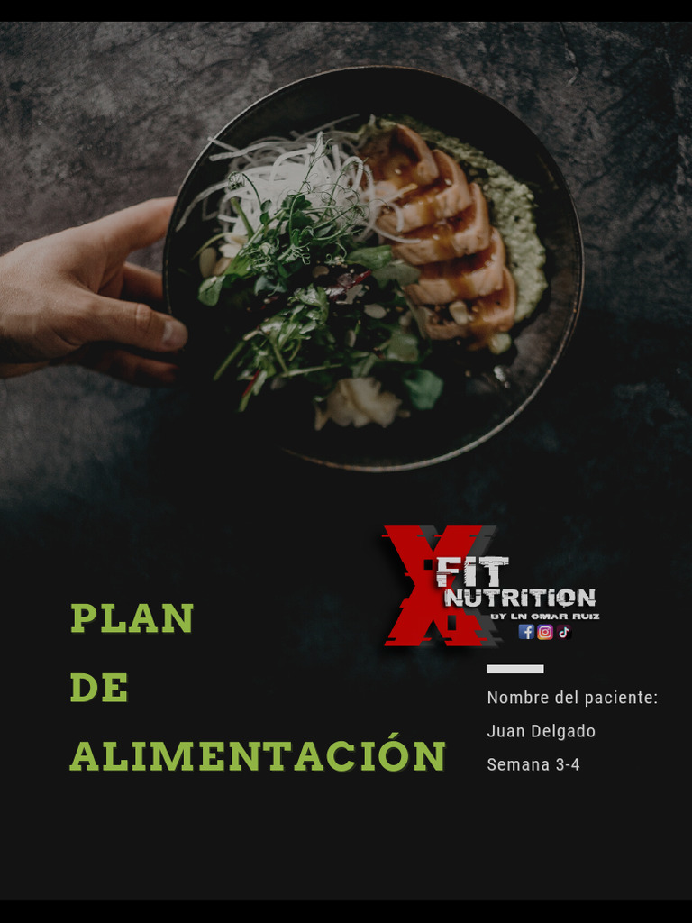 Plan Alimenticio Ganar masa | PDF