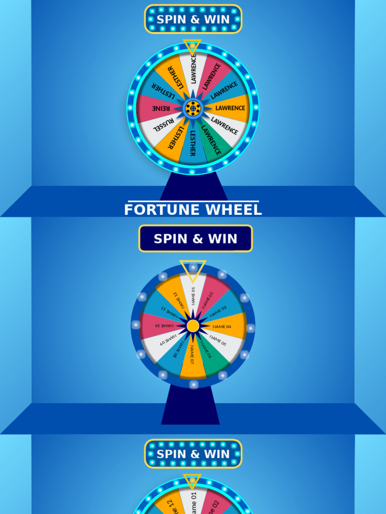 Spinning Wheel of Fortune | PDF