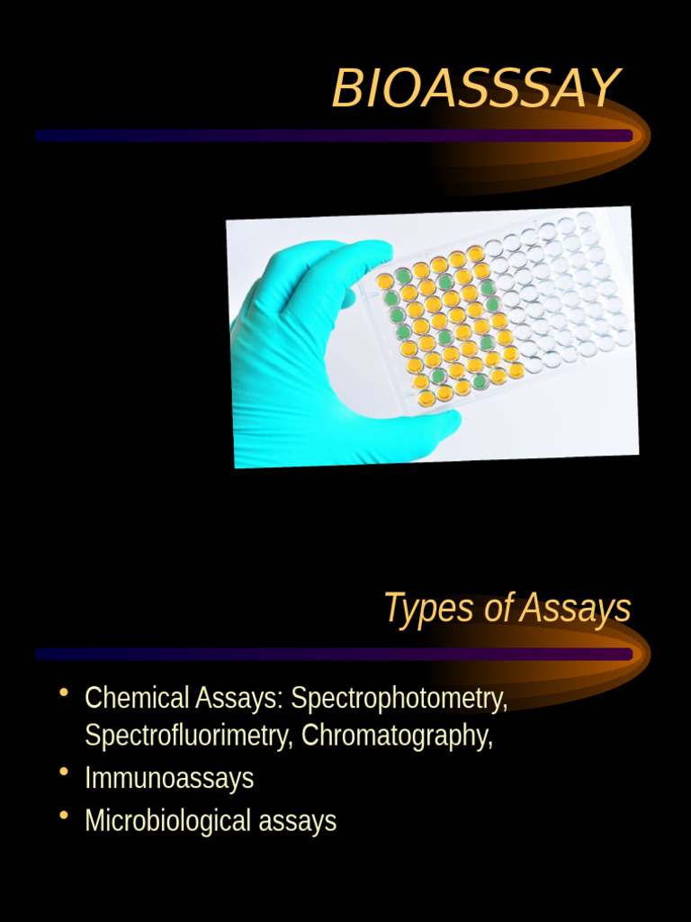 Bioassay Intro | PDF