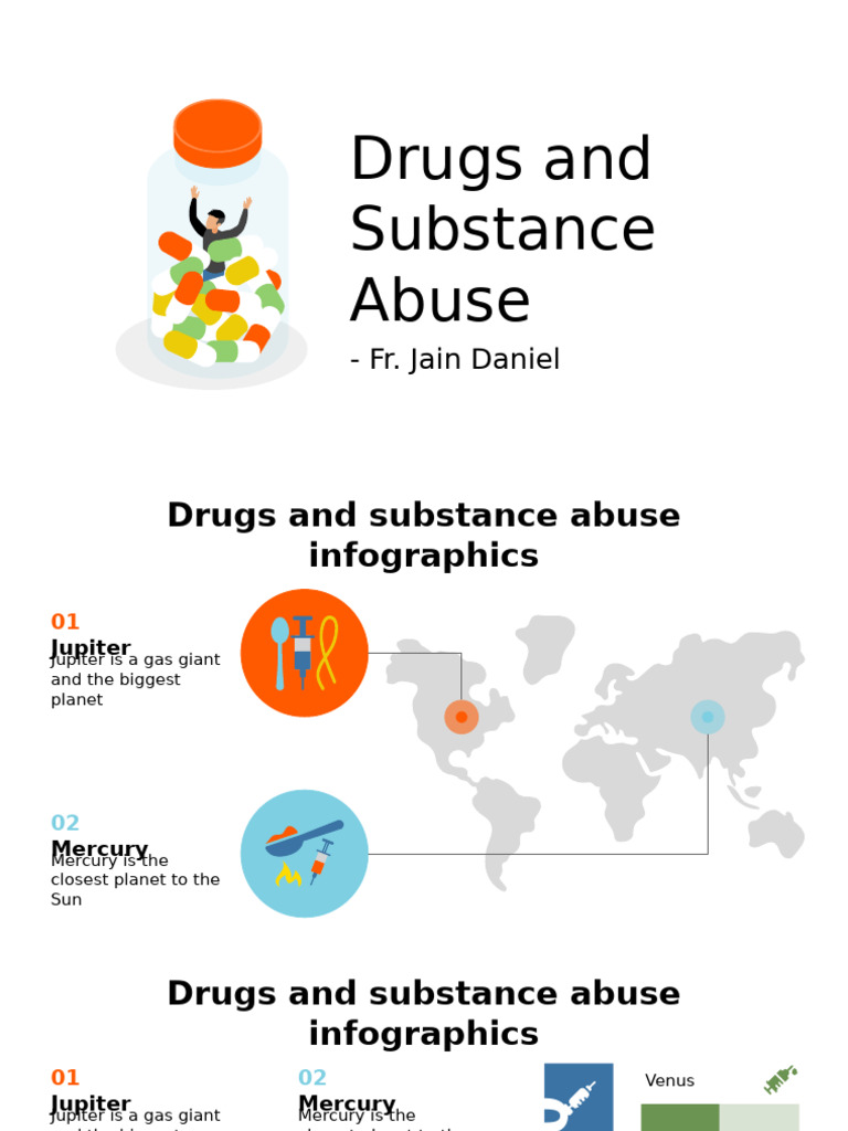 Drugs and Substance Abuse Infographics by Slidesgo | PDF
