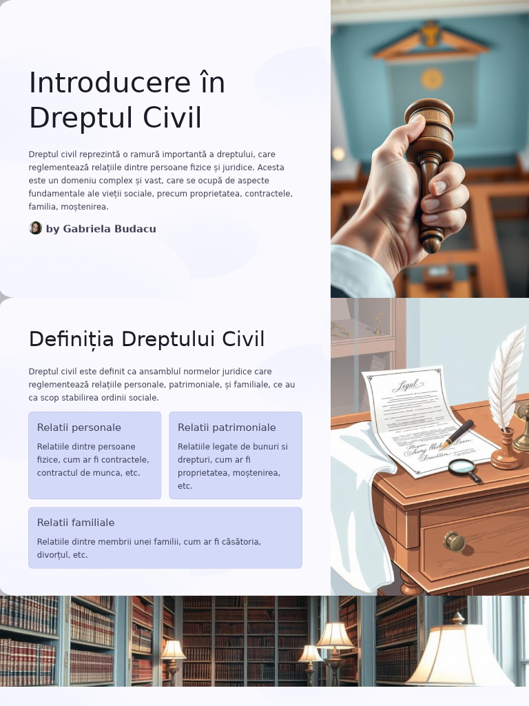Introducere în Dreptul Civil | PDF | Law