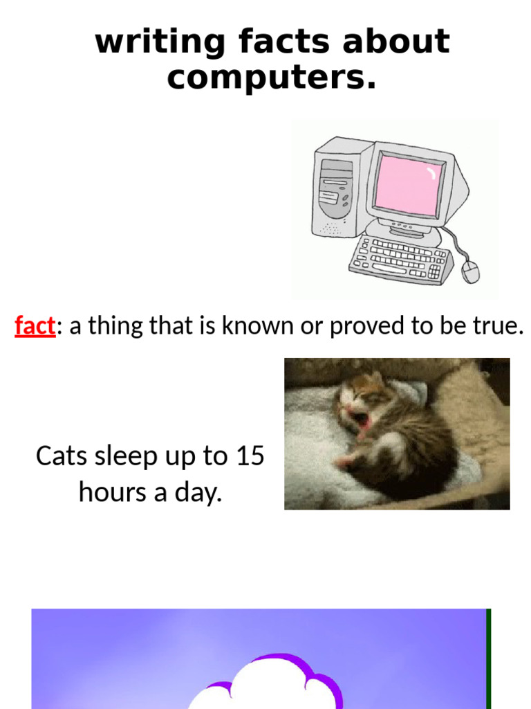 LP 5 Writing Facts About Computers | PDF