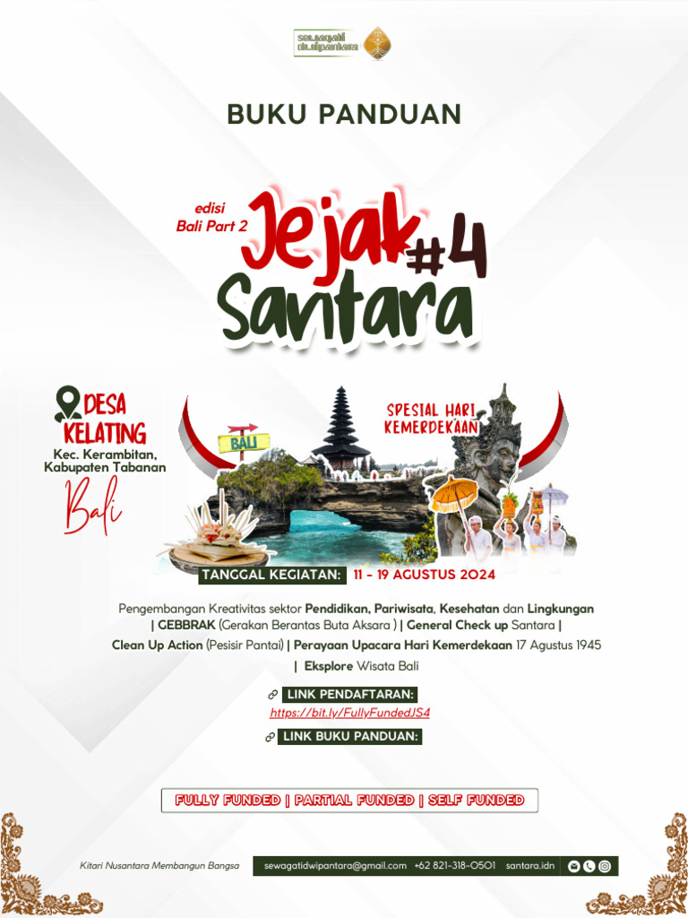 Buku Panduan Js#4 Bali | PDF