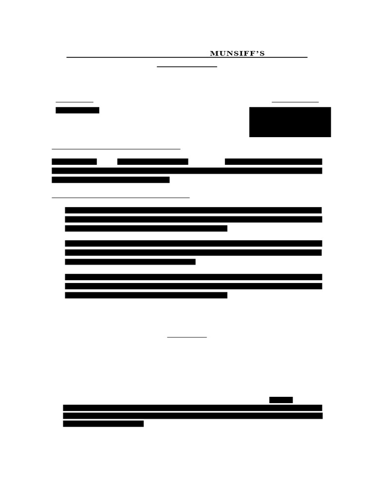 Writing Sample 1 Plaint | PDF