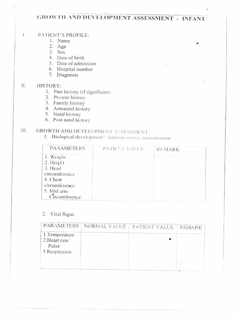 G&D assessment | PDF