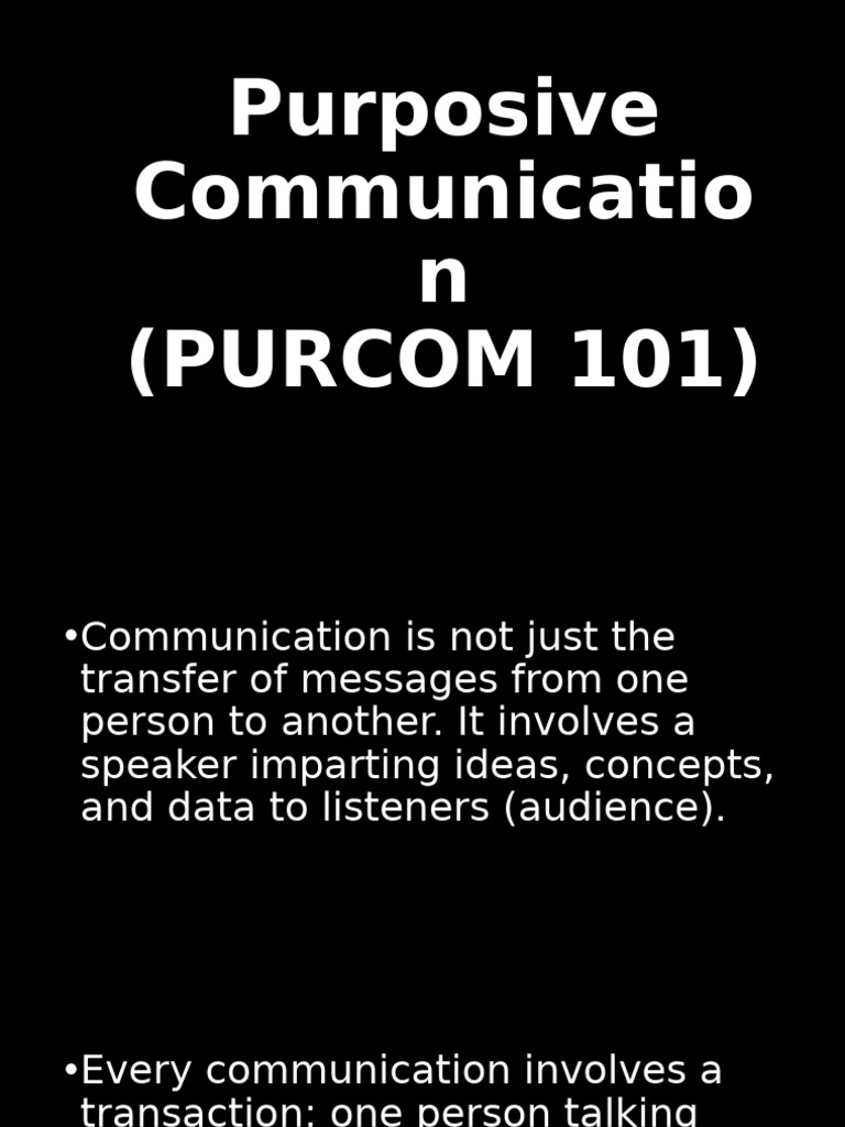 L3. Models of Communication | PDF